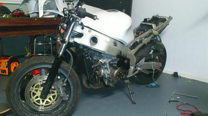 My first Streetfighter zx9(bladerod style)
