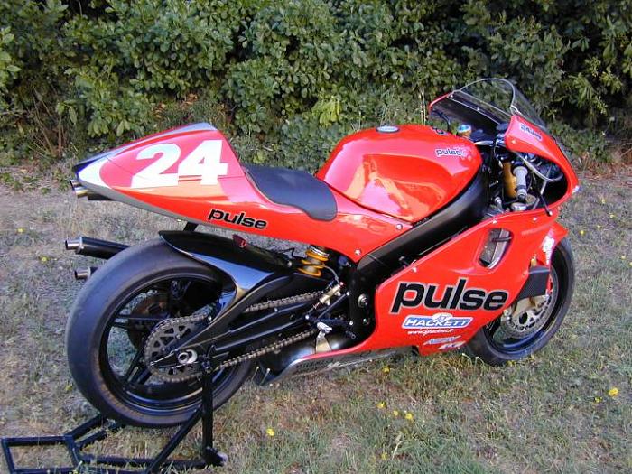 Pulse 500 v4 moto gp